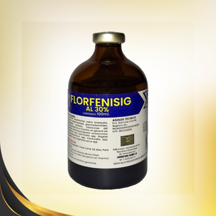 Florfenisig 30% / Antibiótico inyectable – Laboratorio Sigma